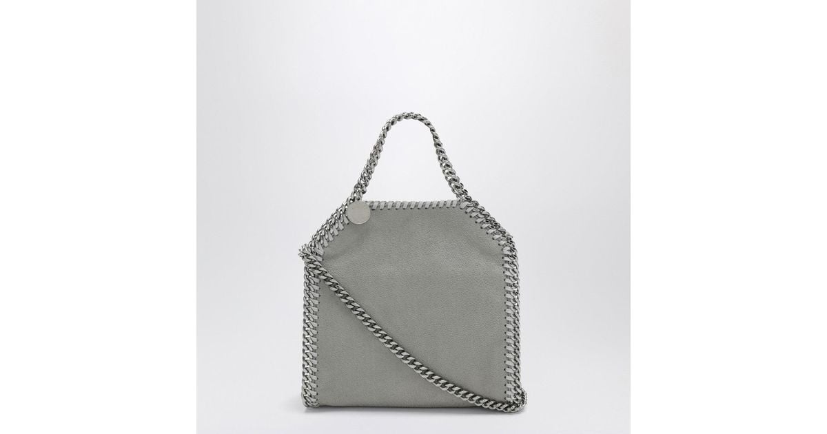 Stella McCartney Stella Mc Cartney Falabella Micro Tote Bag in Grey ...