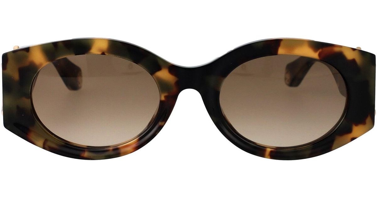 Roberto Cavalli Sunglasses in Brown | Lyst UK