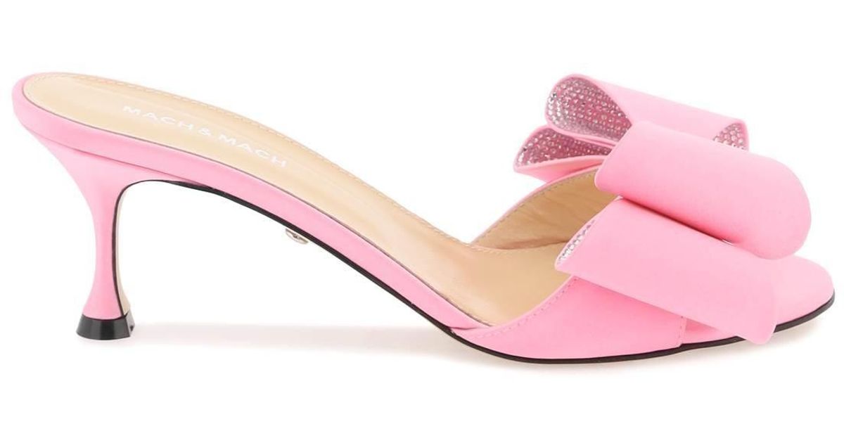 Mach & Mach Wedges in Pink | Lyst