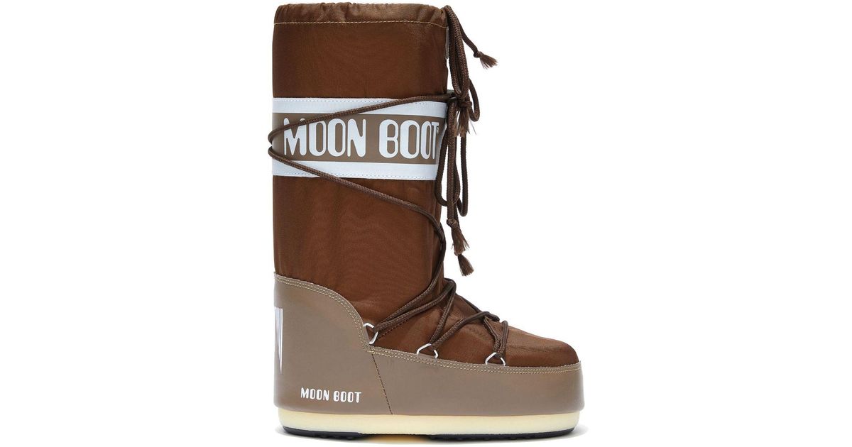 Moon Boot Icon Boots in Brown for Men | Lyst UK