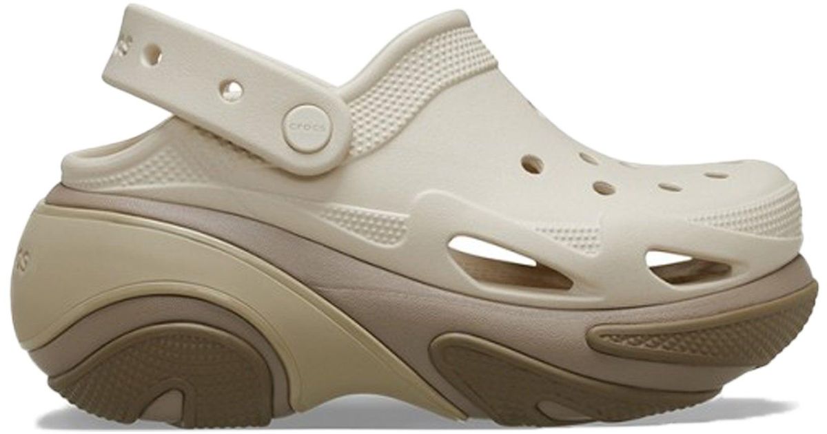 Crocs™ Sabot Bubble Crush Clog in Grey | Lyst UK