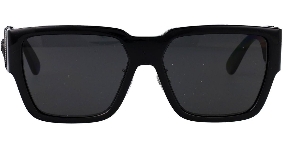 Versace Squared Sunglasses 0 Ve4483 D 536087 in Black | Lyst UK