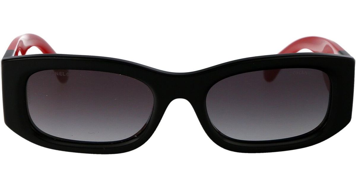 CHANEL Sunglasses 0 Ch5525 1771 S6 in Black | Lyst UK
