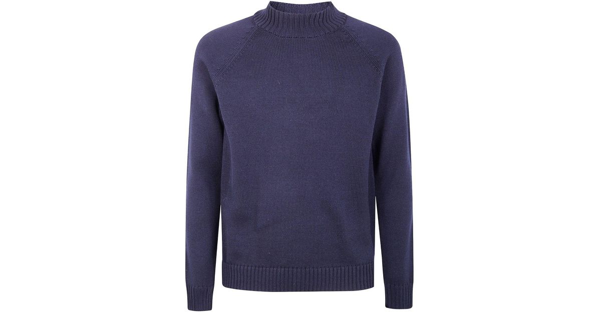 Zanone Sweaters in Blue | Lyst UK