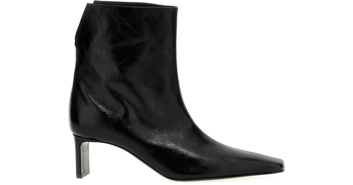 KHAITE 'Ona' Ankle Boots in Black | Lyst UK