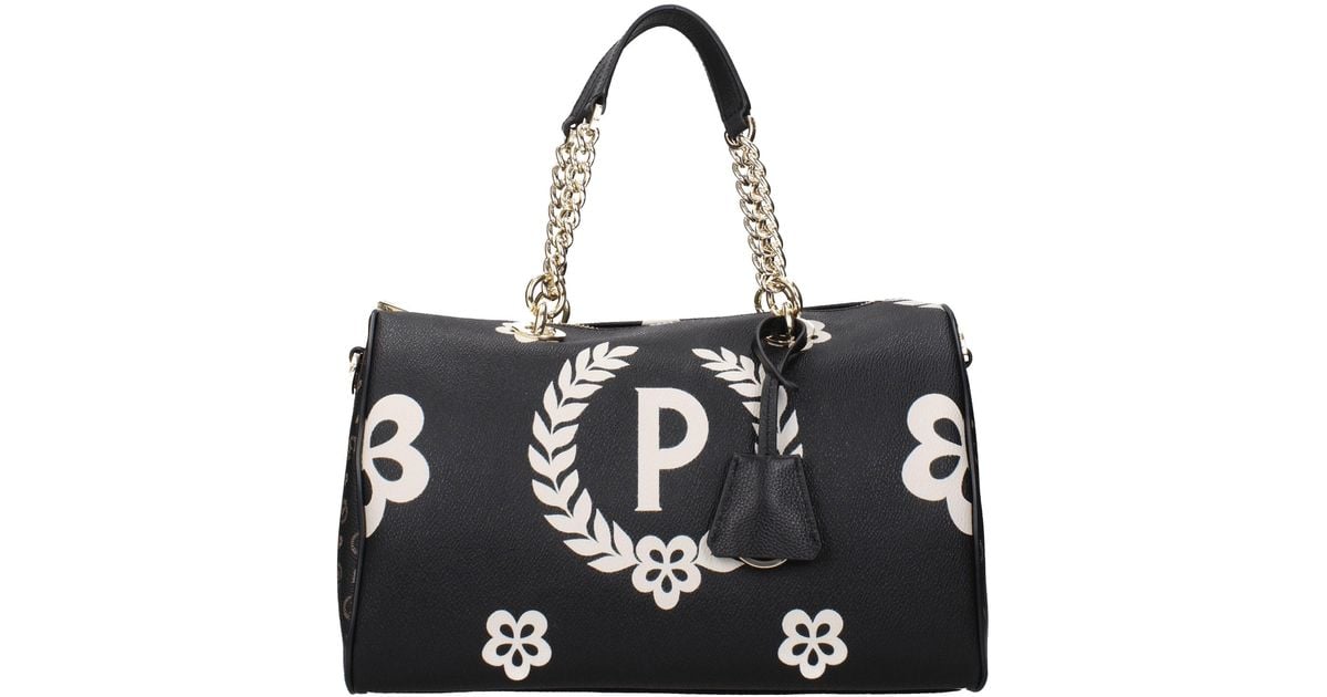 Pollini Borse A Mano Donna Pvc Nero/Nero in Black | Lyst