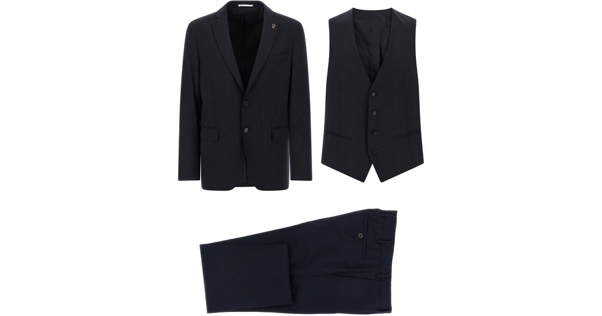 Pal Zileri Lord Suits in Black for Men | Lyst UK