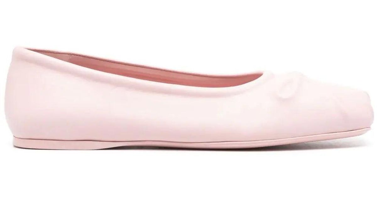 Marni Ballet Flats With Bow in Pink for Men | Lyst