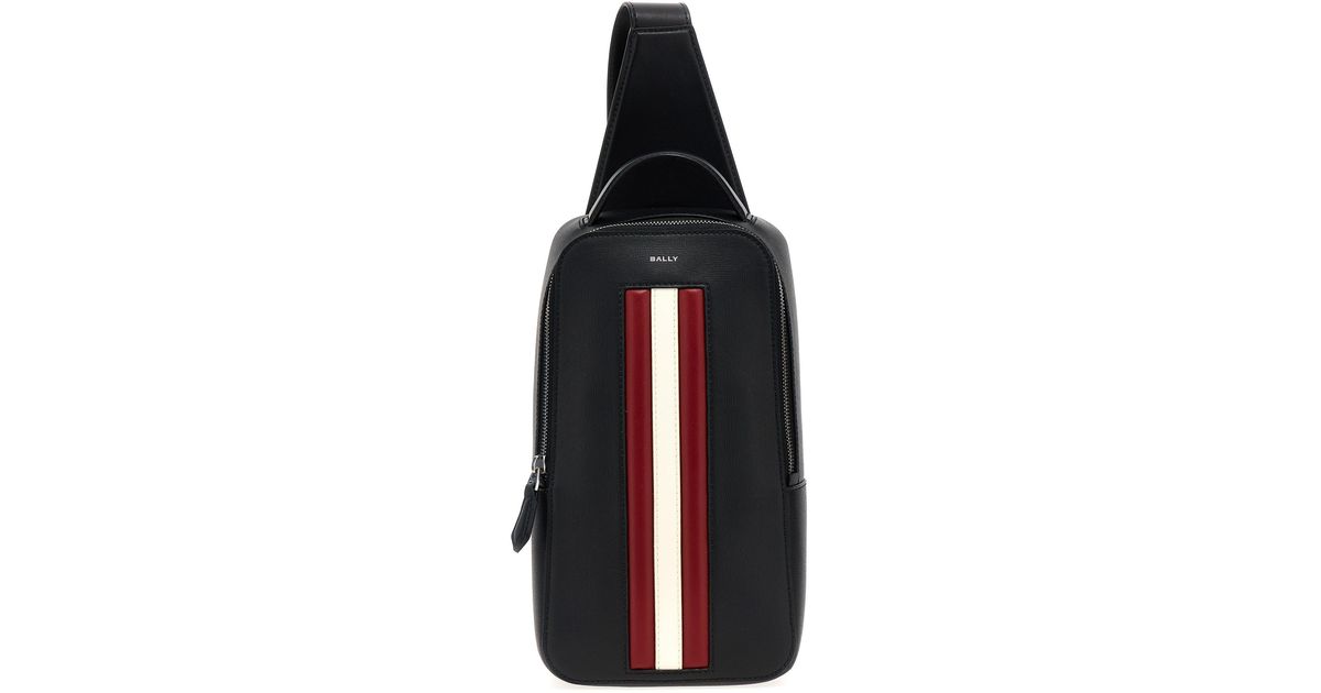 Bally 'Mythos Sling' Backpack in Black for Men | Lyst