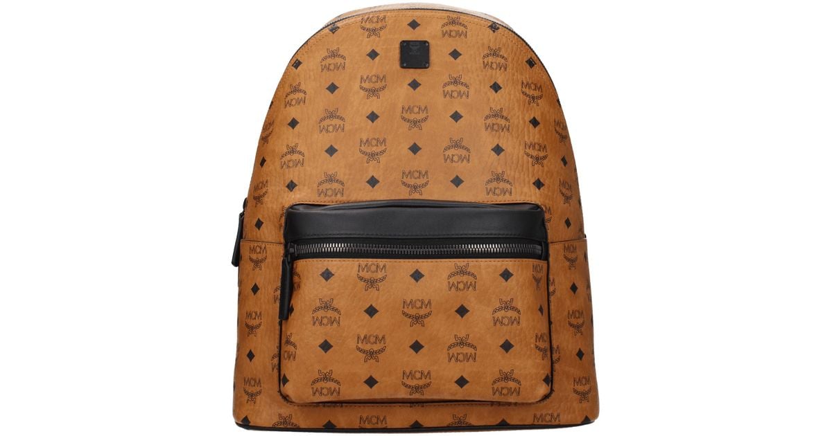 MCM Backpacks And Foam Leather in Brown for Men | Lyst