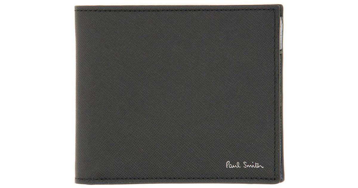 Paul Smith "Pixelated Mini" Wallet in Black for Men | Lyst UK
