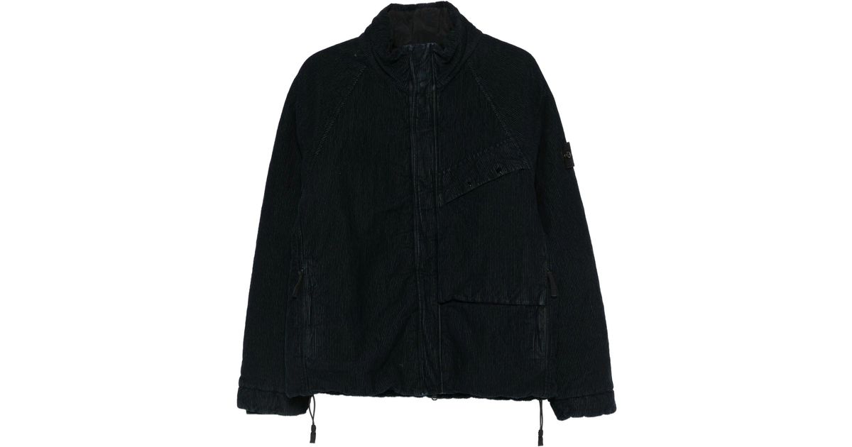 Stone Island Jacket in Black | Lyst UK