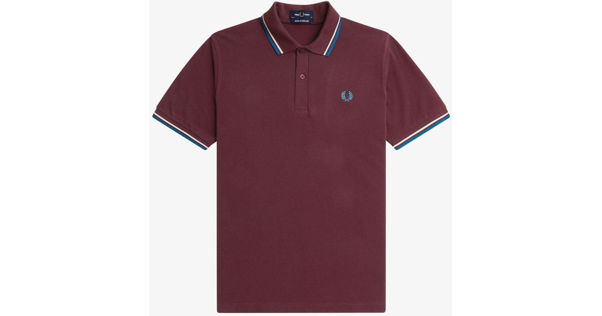 Fred Perry T Shirts And Polos in Red for Men | Lyst UK