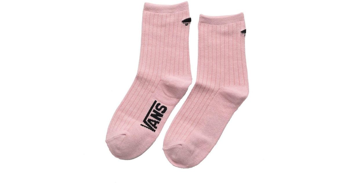 Vans "Kickin" Logo Socks in Pink | Lyst UK