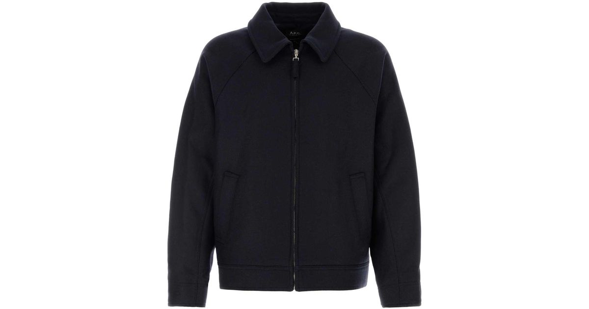 A.P.C. Jackets in Blue | Lyst UK