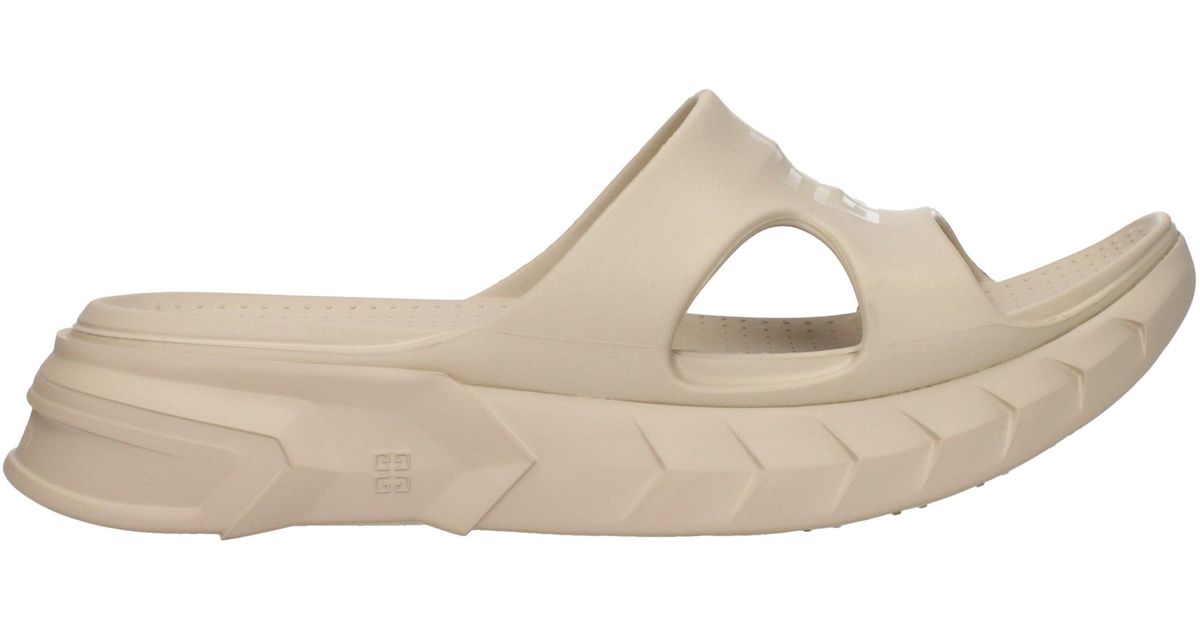 Givenchy Slippers And Hooves Marshmallow Rubber in Natural for Men | Lyst