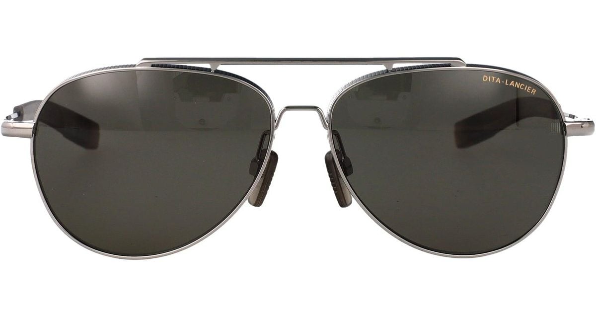 Dita Eyewear Aviator Sunglasses Dls101 61 02 in Metallic | Lyst UK