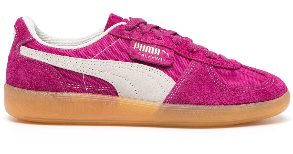 PUMA Palermo Vintage Sneakers in Pink for Men | Lyst