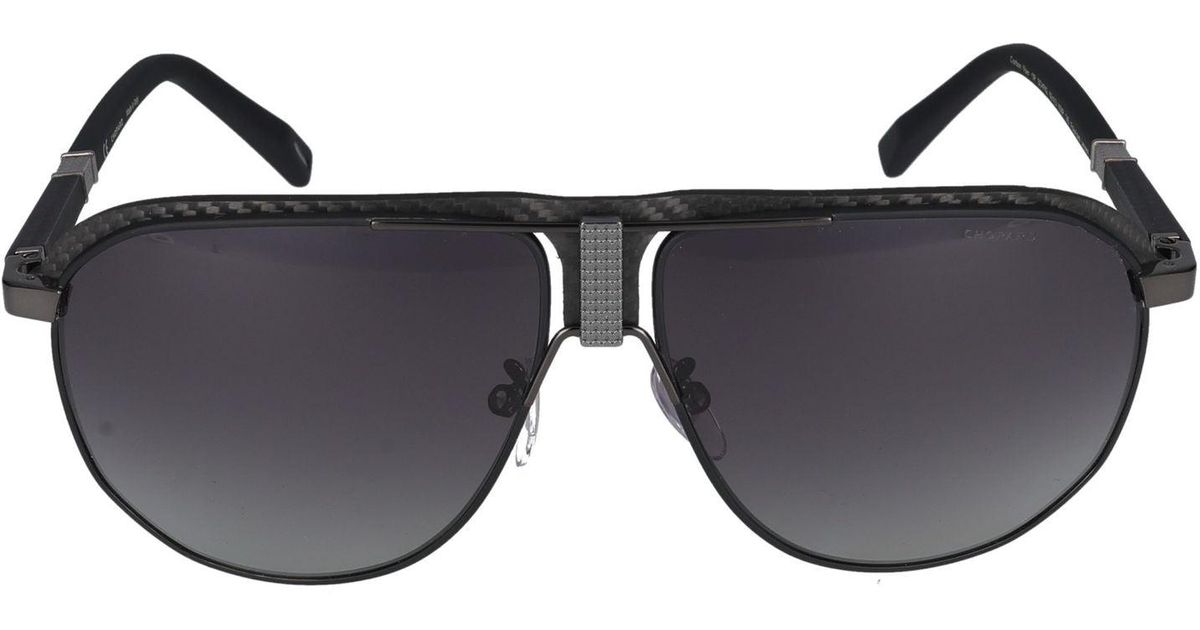 Chopard Schf82 Sunglasses in Black | Lyst UK