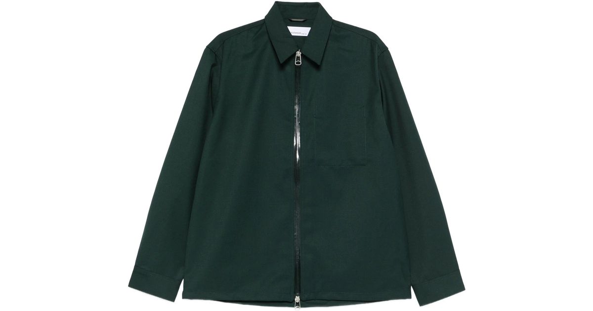 Oamc Peacemaker Ian Shirt in Green | Lyst UK