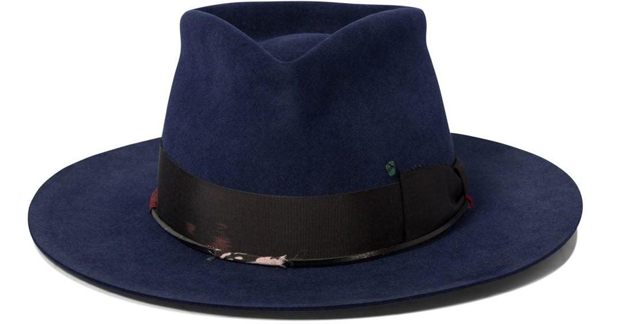 SUPERDUPER Destino Mend Hats in Blue for Men | Lyst