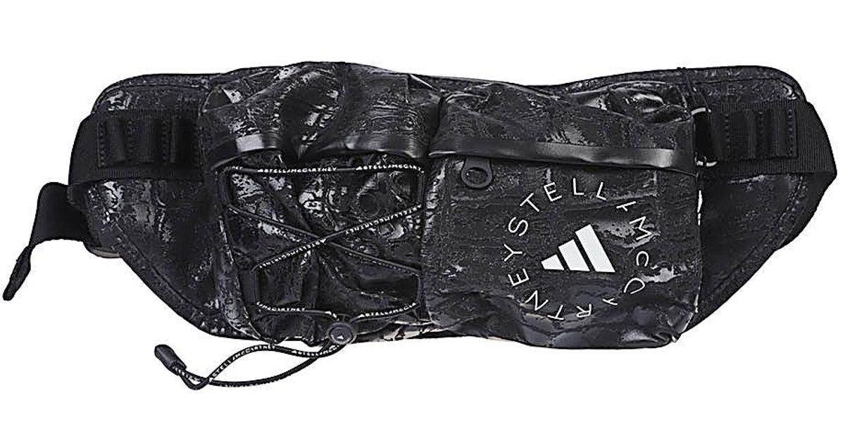adidas By Stella McCartney Lobo Bumbag in Black | Lyst UK
