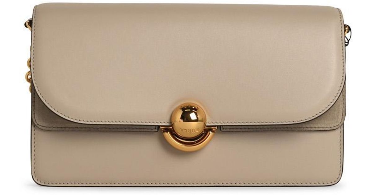 Furla Lear Shoulder Strap in Natural for Men | Lyst