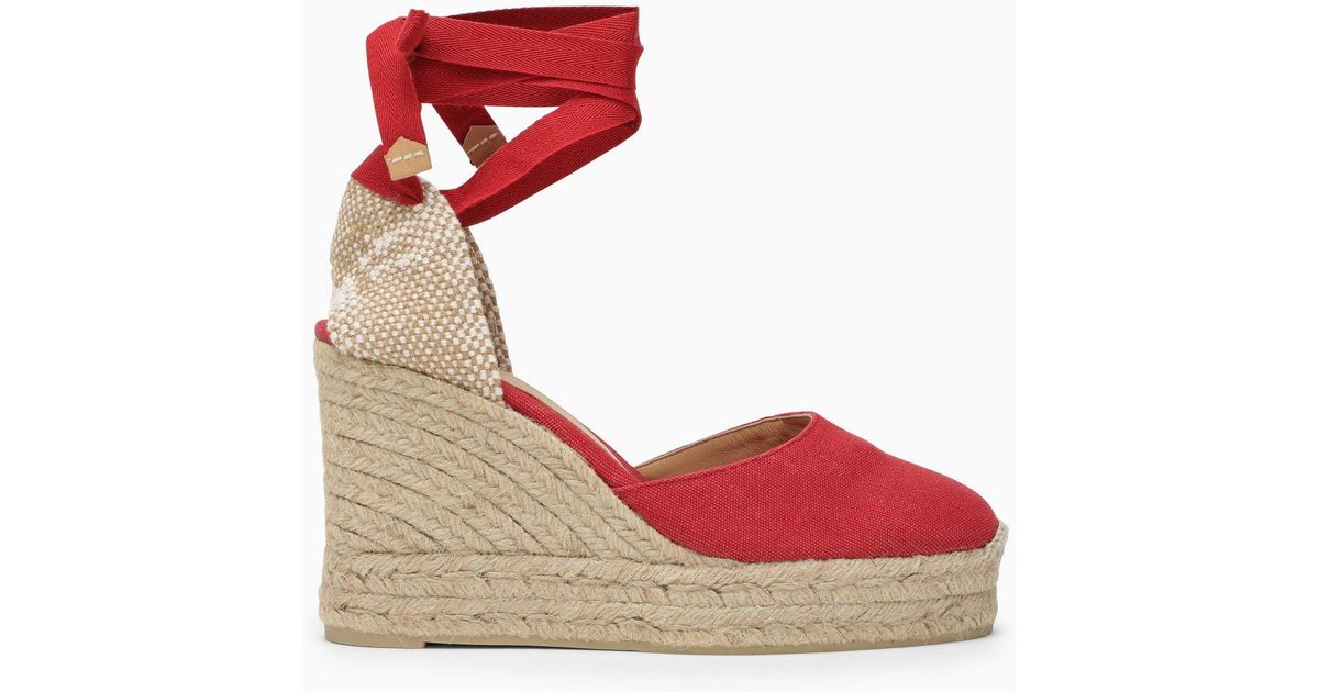 Castañer Sandals in Red | Lyst