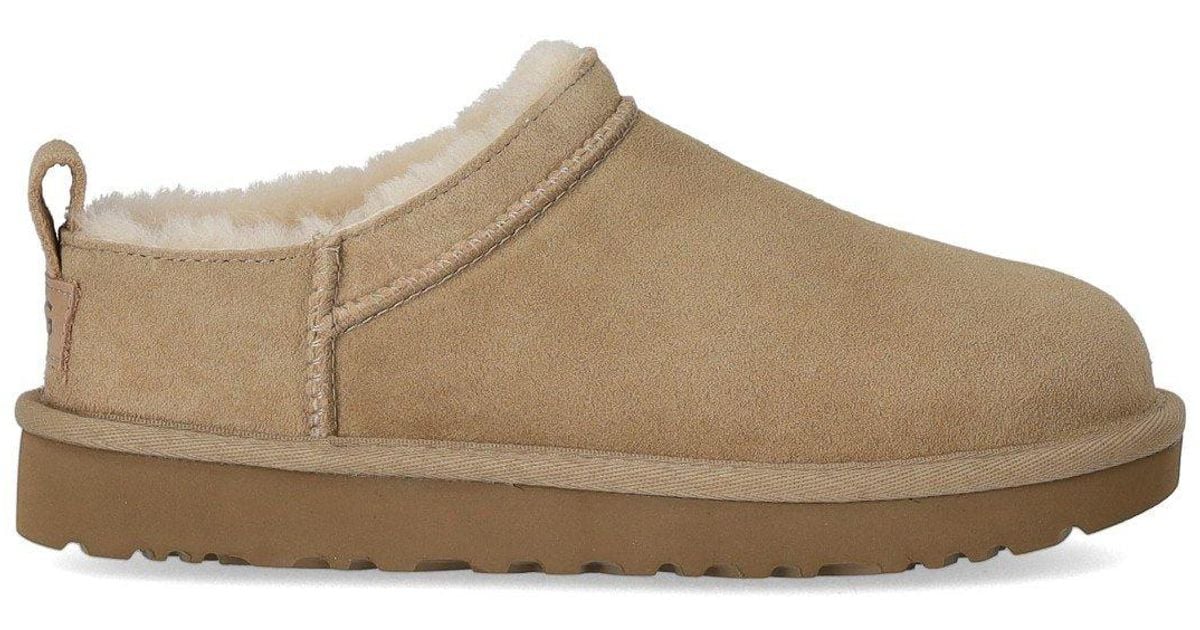 UGG Classic Micro Sand Bootie in Brown | Lyst UK