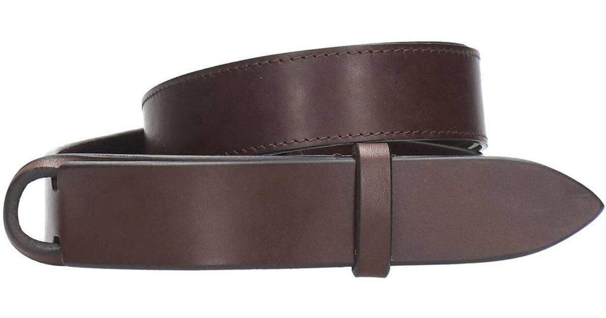 ORCIANI NOBUCKLE Belts in Brown for Men | Lyst UK