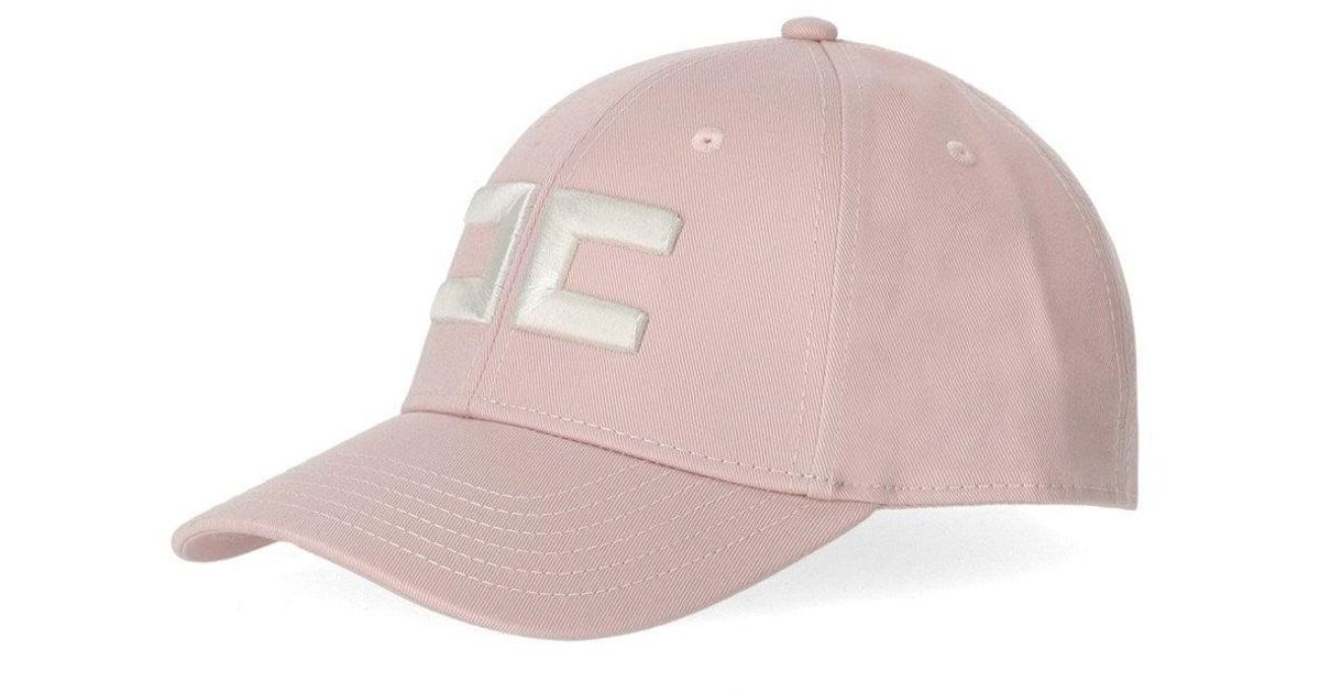 Elisabetta Franchi Rosa Baby Baseball Cap in Pink | Lyst UK
