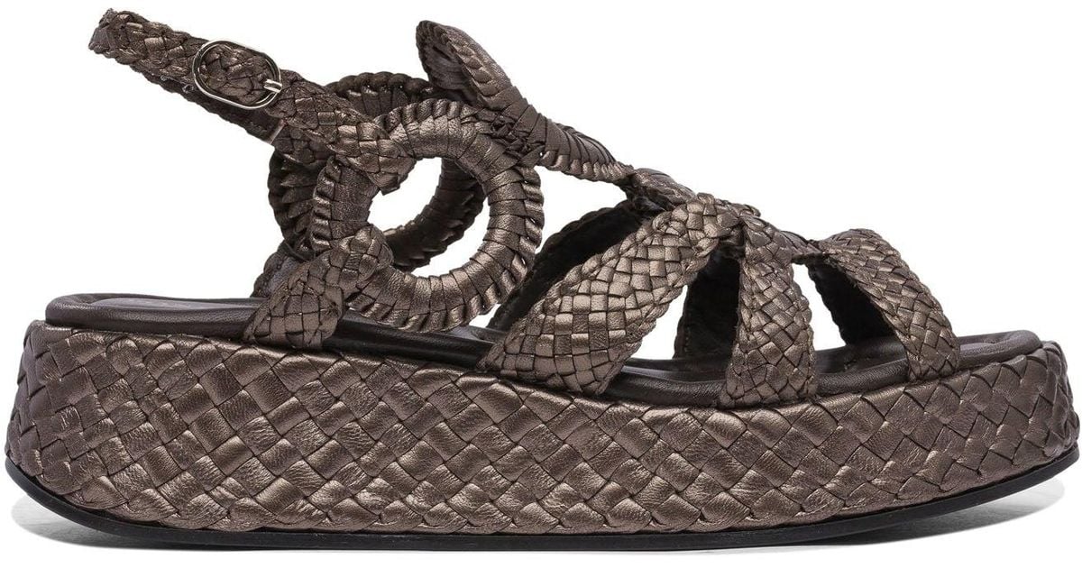 Pons Quintana Sandals in Brown | Lyst
