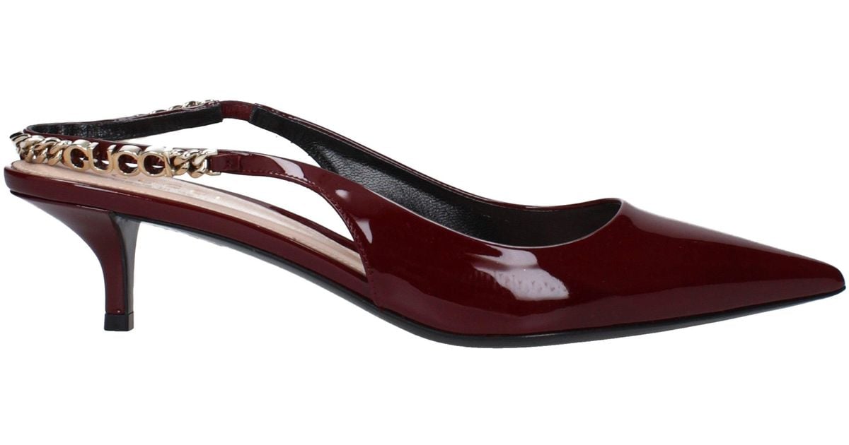 Gucci Sandals Paint/Bordeaux in Red for Men | Lyst
