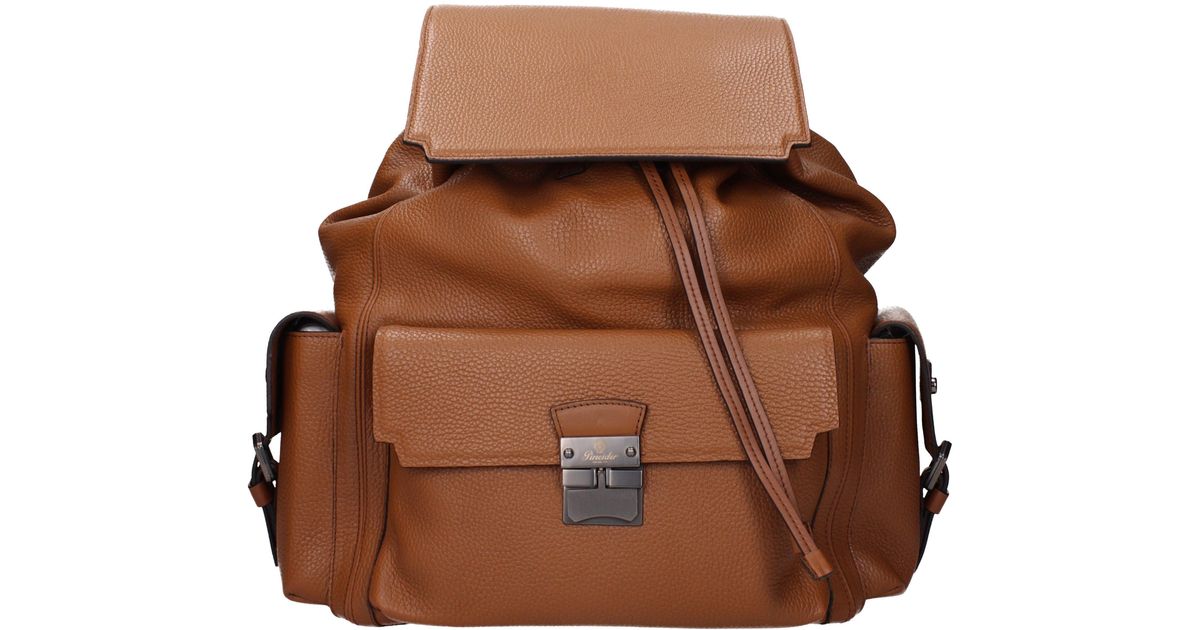 Pineider Tan Leather Bags And Pouches in Brown | Lyst UK