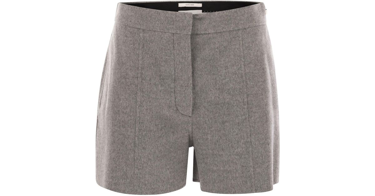 Sportmax Tailored Shorts With Pressed Pleats And Classic Detailing in ...