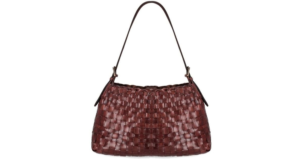 Dragon Diffusion Hobo Salvage Bruciato Shoulder Bag in Red | Lyst UK