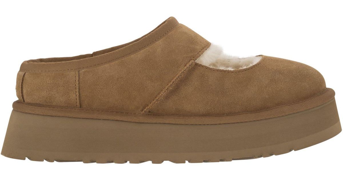 UGG Bea Mary Jane Platform Shoe in Brown | Lyst