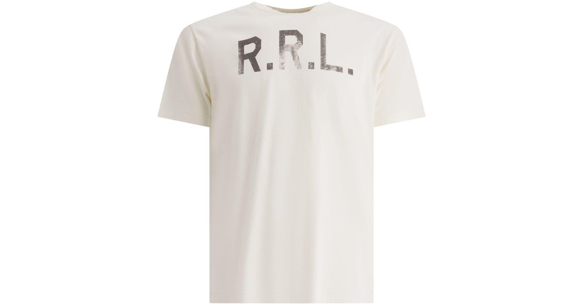 RRL R. R.. T-Shirts in White for Men | Lyst
