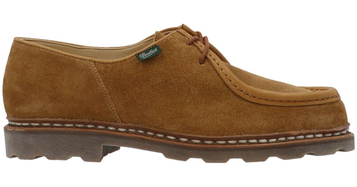 Paraboot Laced Up in Brown for Men | Lyst