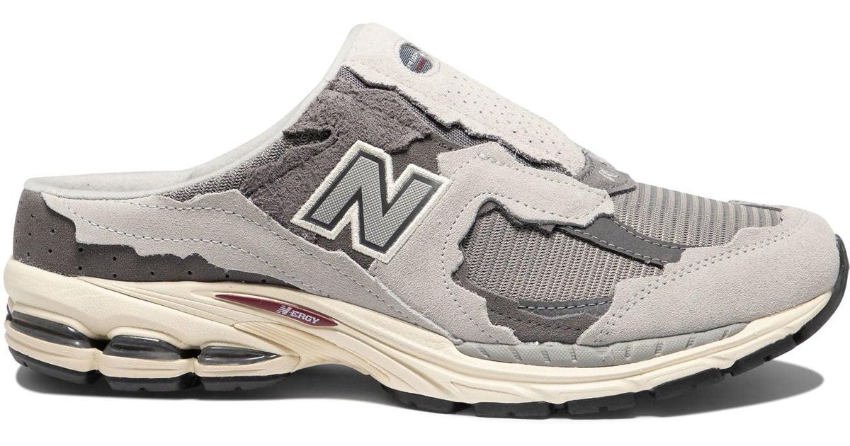 New Balance "2002N" Slippers in White for Men | Lyst