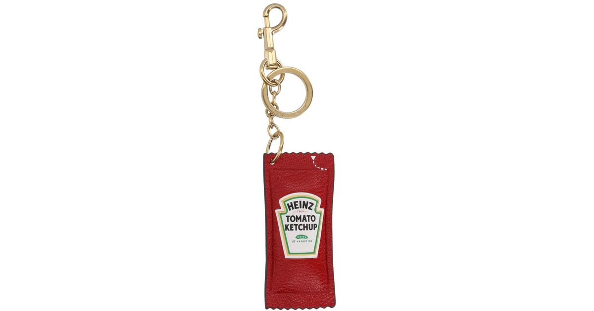 Anya Hindmarch Keychain "Heinz Ketchup" in Red | Lyst UK