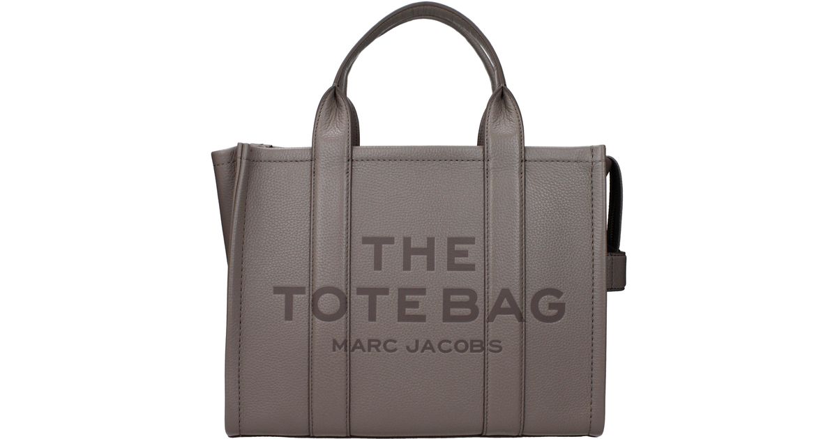 Marc Jacobs Hand Bags Leather/Concrete in Gray for Men | Lyst