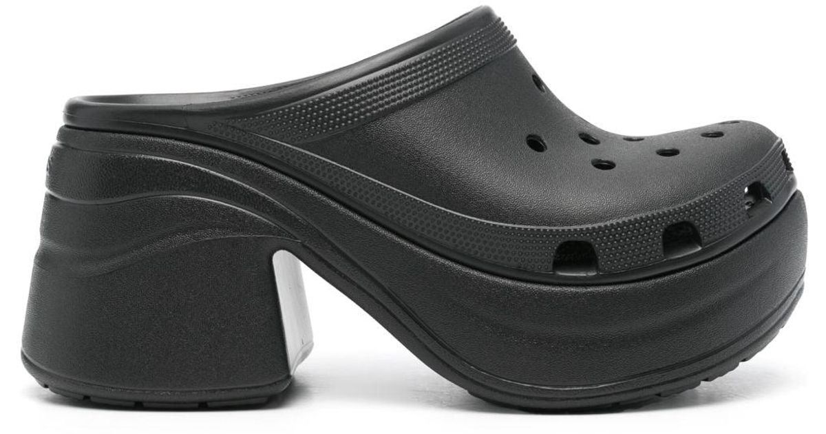 Crocs™ Siren Platform Sandals in Black | Lyst UK