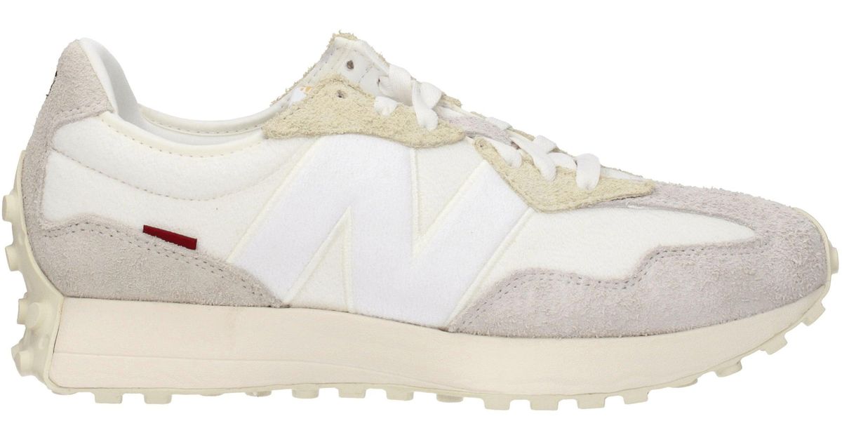 New Balance Sneakers 327 Fabric in White for Men | Lyst