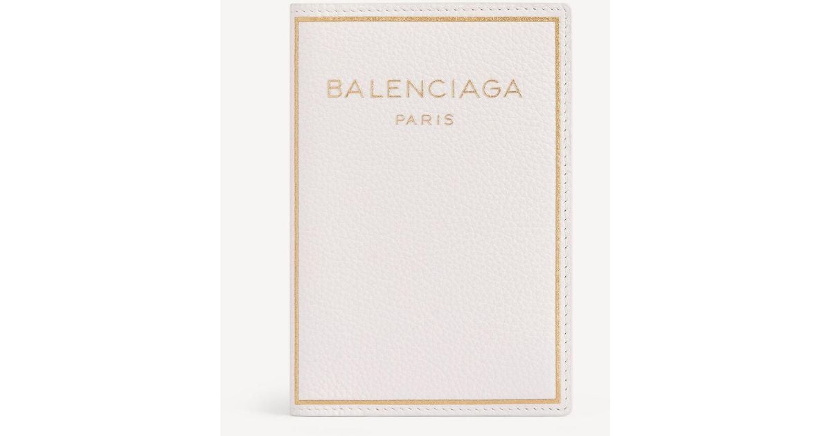 Balenciaga Fragrance Passport Cover in White | Lyst
