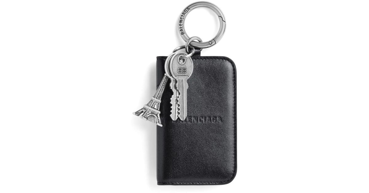 Balenciaga Ledger Stax Holder in Black | Lyst