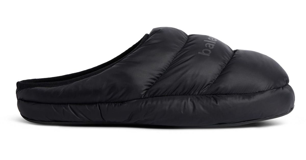 Balenciaga Alaska Slipper in Black for Men | Lyst