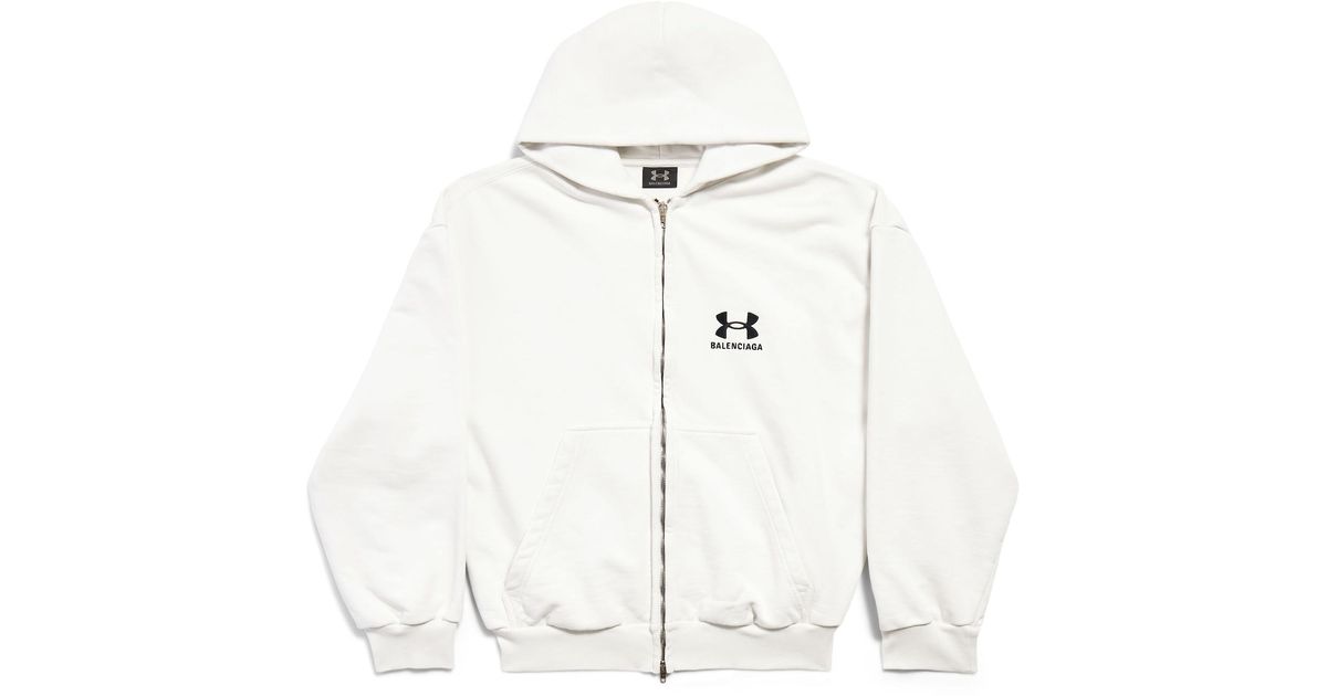 White Under Armour Hoodie