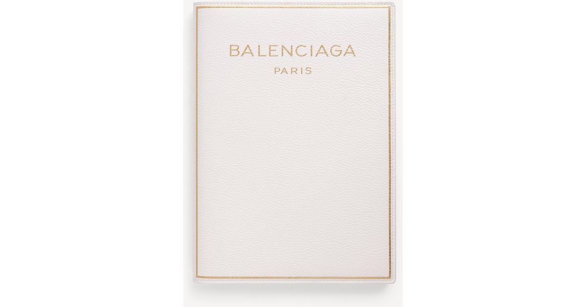 Balenciaga Fragrance Notebook A5 With Cover in White | Lyst UK