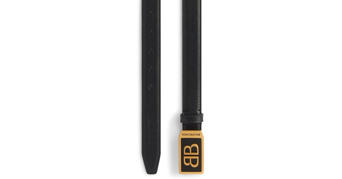 Balenciaga Modu Belt in Black | Lyst